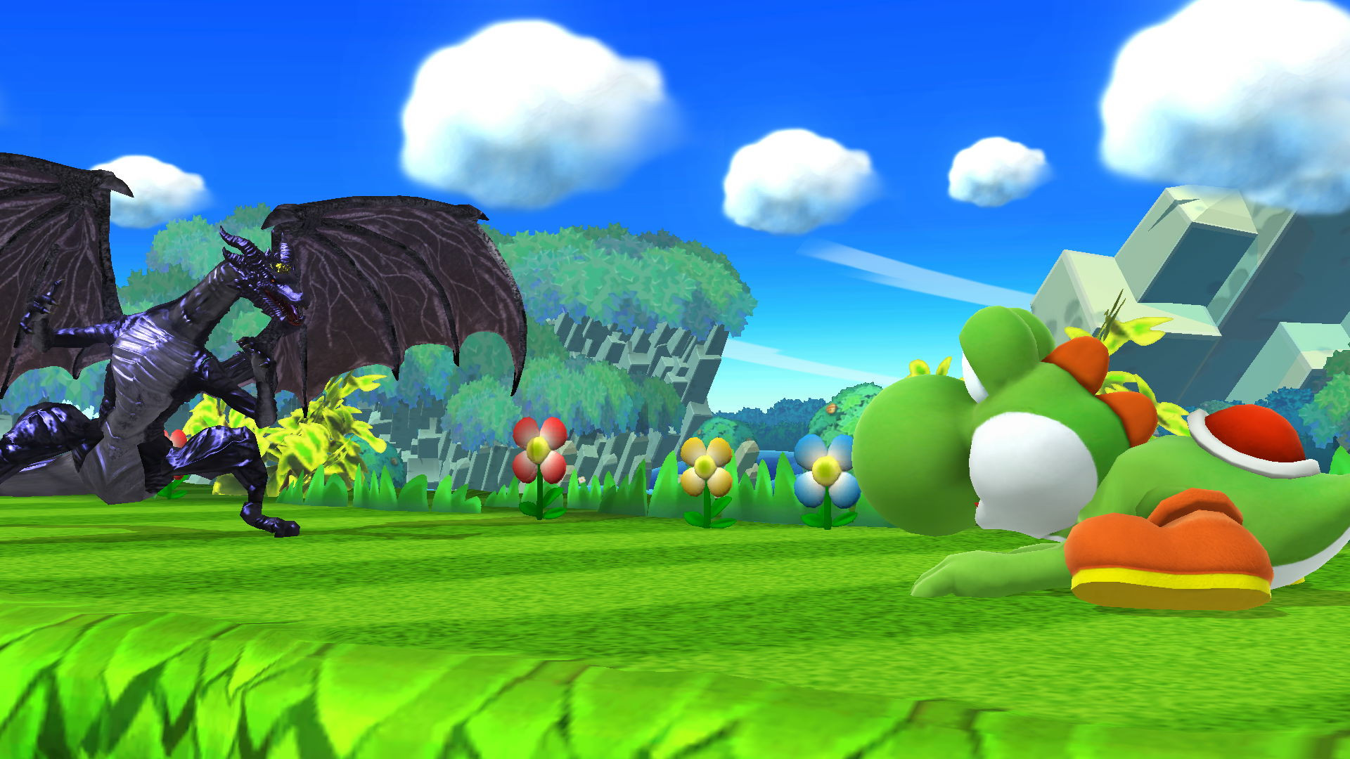 Ruined Dragon Work In Progress for Super Smash Bros. (Wii U) | SSB4U ...