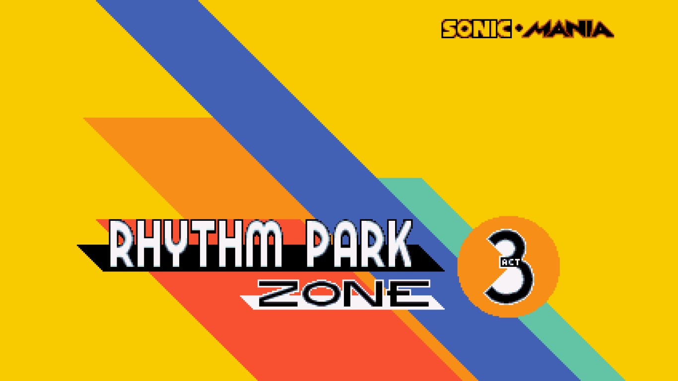 Rhythm Park [Sonic Mania] [Works In Progress]