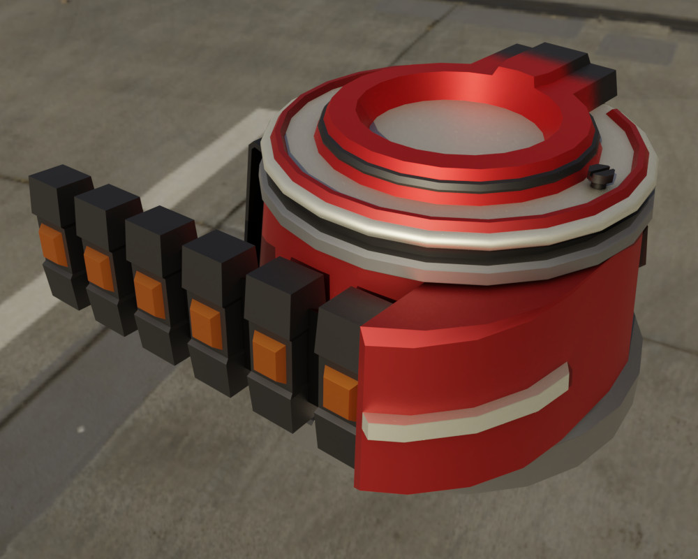 Heavy Minigun Arm [Canned, Source Files Available] Work In Progress for ...