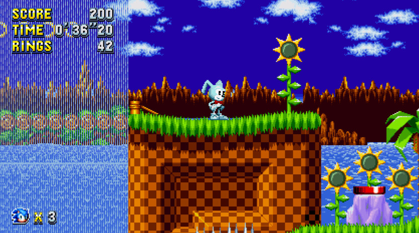 Feels the Rabbit Mod (W.I.P.) Work In Progress for Sonic Mania | SM ...
