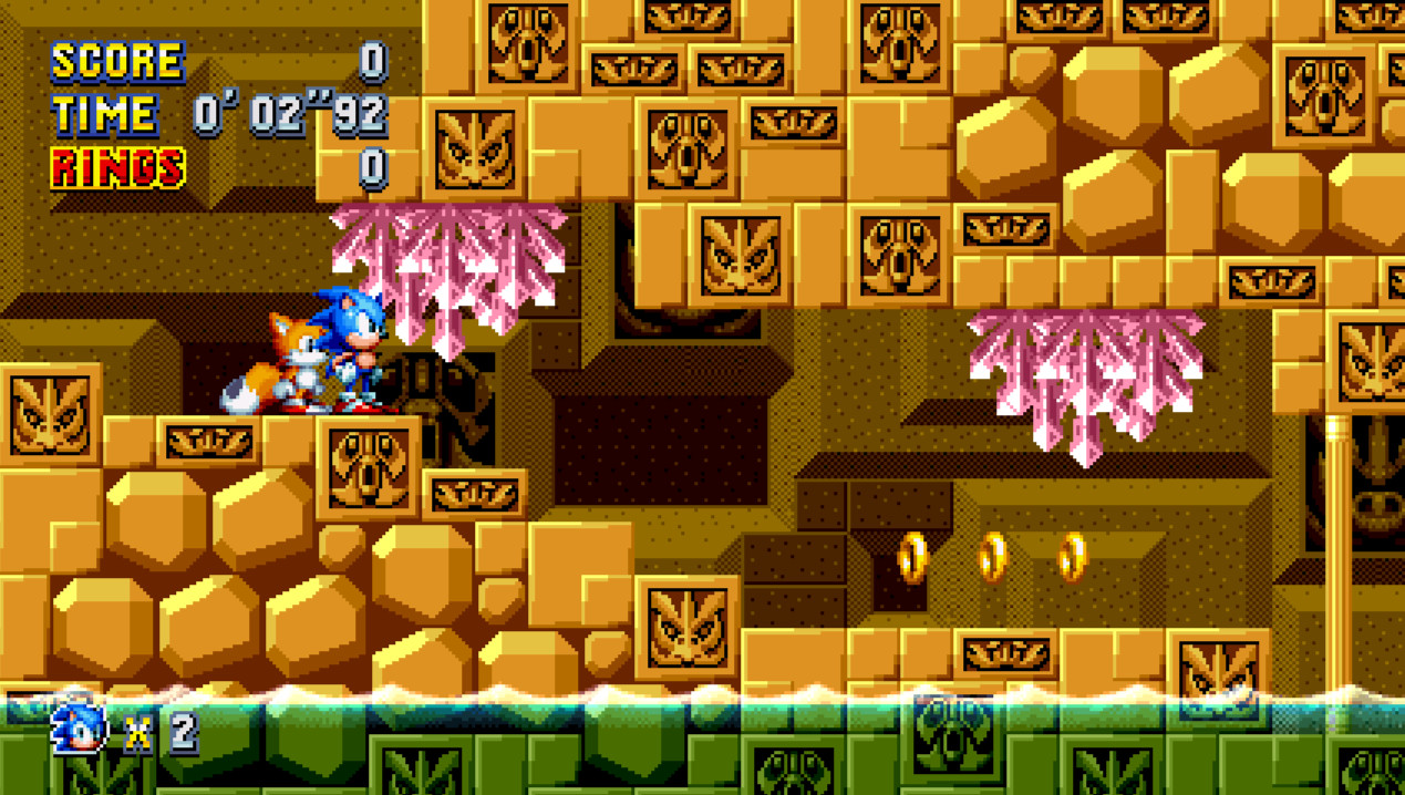 Labyrinth Zone Work In Progress for Sonic Mania | SM Works In Progress