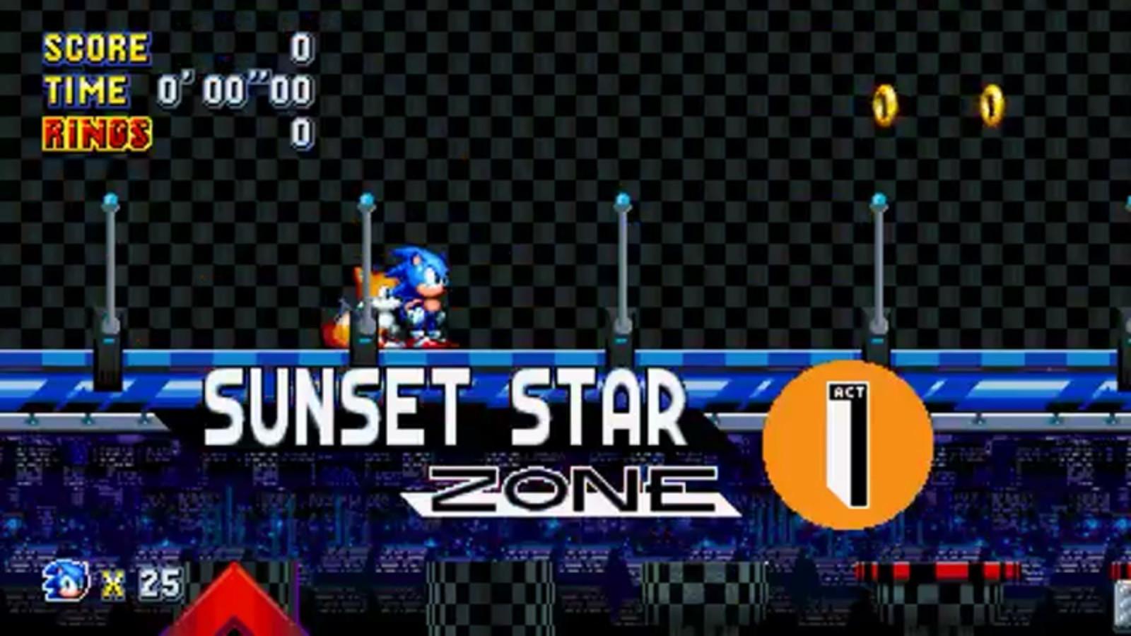 Sunset Star Work In Progress for Sonic Mania | SM Works In Progress