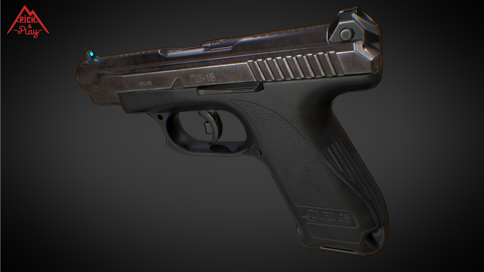 Texturing SAM's GSH-18 [ALONE] [Works In Progress]