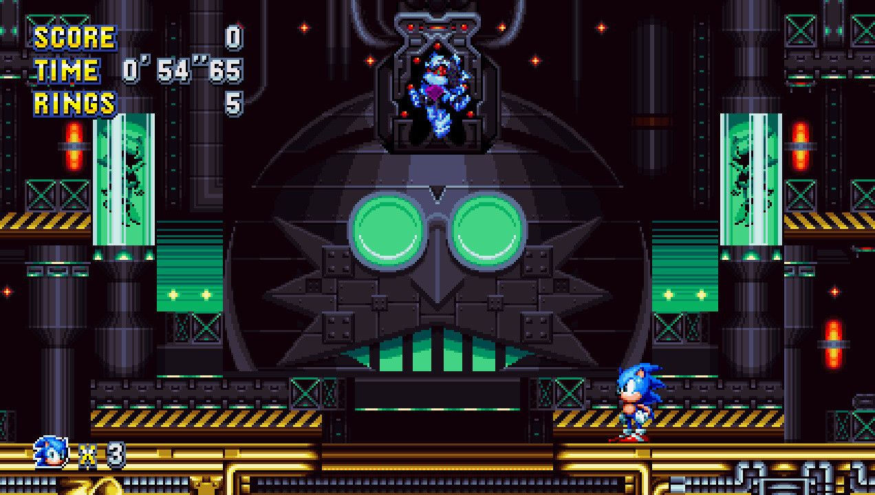Mephiles as Metal Sonic Work In Progress for Sonic Mania | SM Works In ...