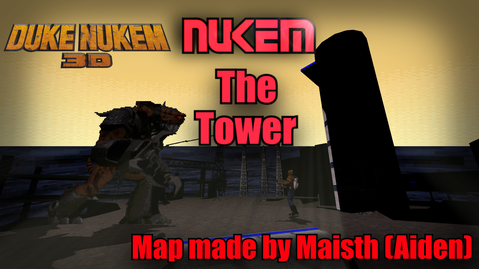 Duke Nukem Third Map (Nukem: The Tower) Work In Progress for Duke Nukem ...
