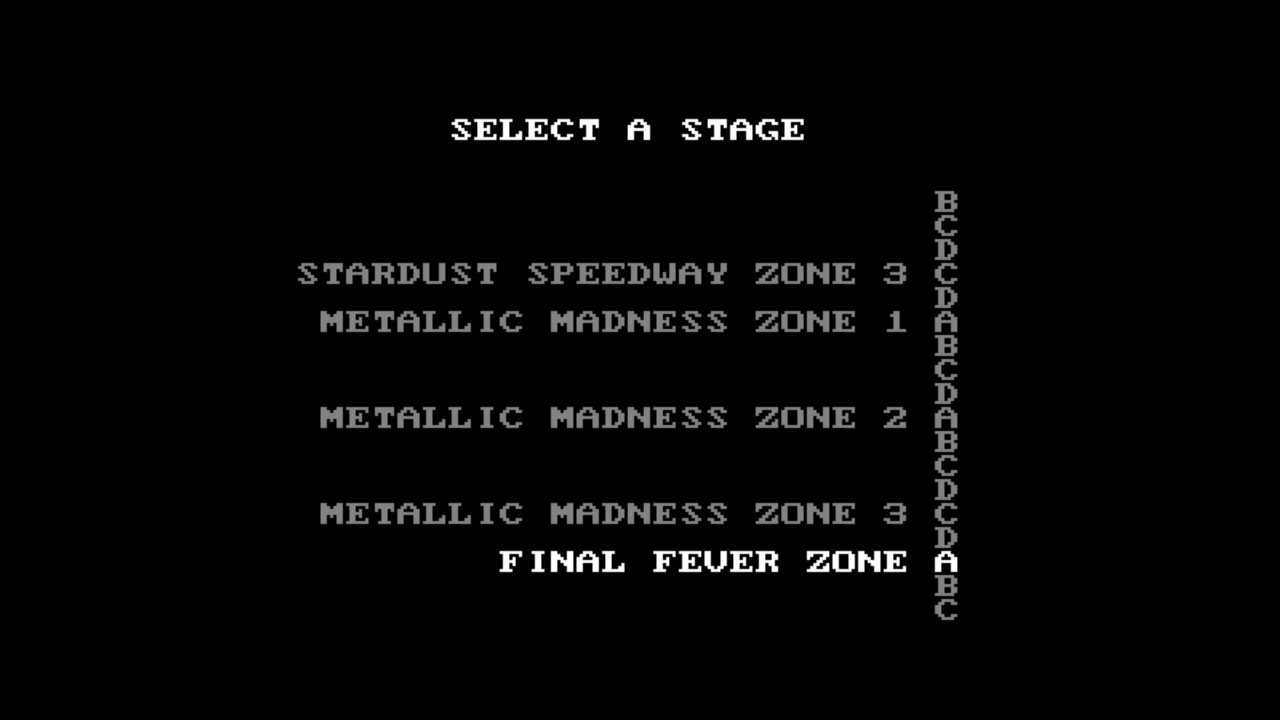 Final Fever Work In Progress for Sonic CD (2011) | SCD Works In Progress