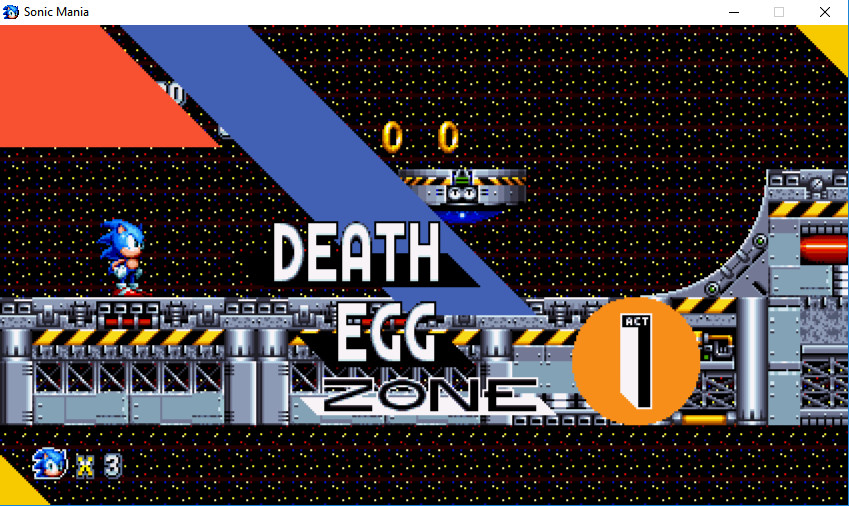 Death Egg Zone Demo Work In Progress for Sonic Mania | SM Works In Progress