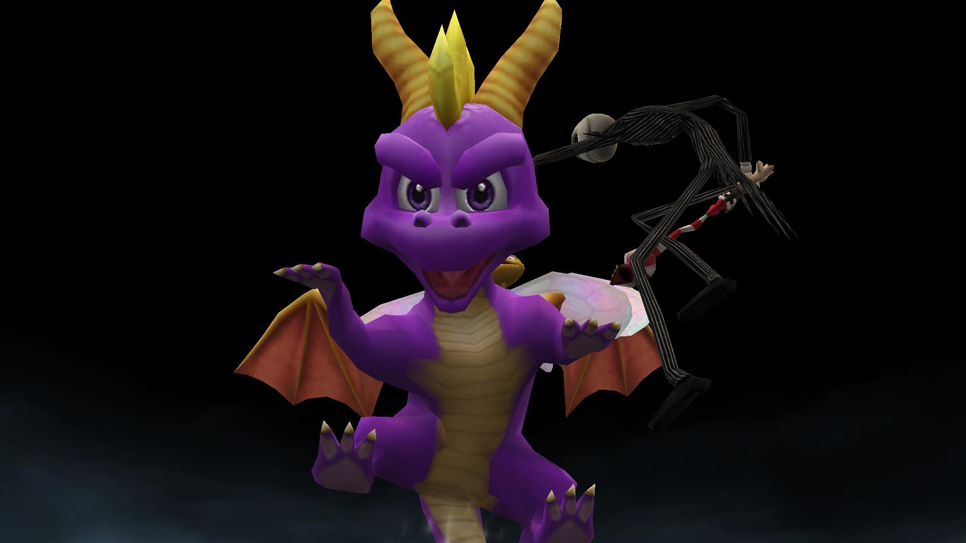 Spyro and Sparx Work In Progress for Super Smash Bros. (Wii U) | SSB4U ...