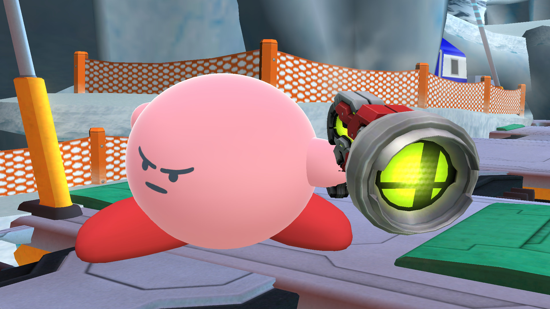 "Angery" Kirby [Super Smash Bros. (Wii U)] [Works In Progress]