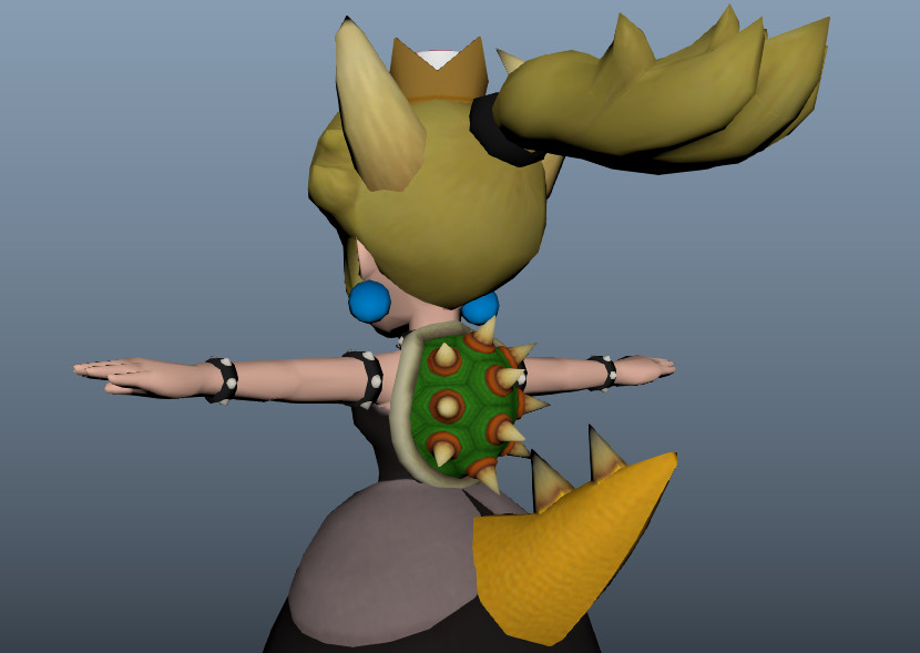 Bowsette (Completed) Work In Progress for Mario Kart 8 | MK8 Works In ...