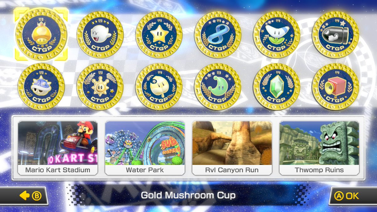 CTGP-U (Cancelled) Work In Progress for Mario Kart 8 | MK8 Works In ...