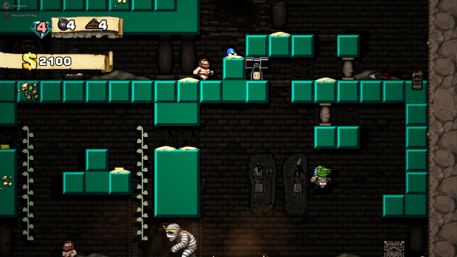 Spelunky Depainted Work In Progress for Spelunky | Spelunky Works In ...