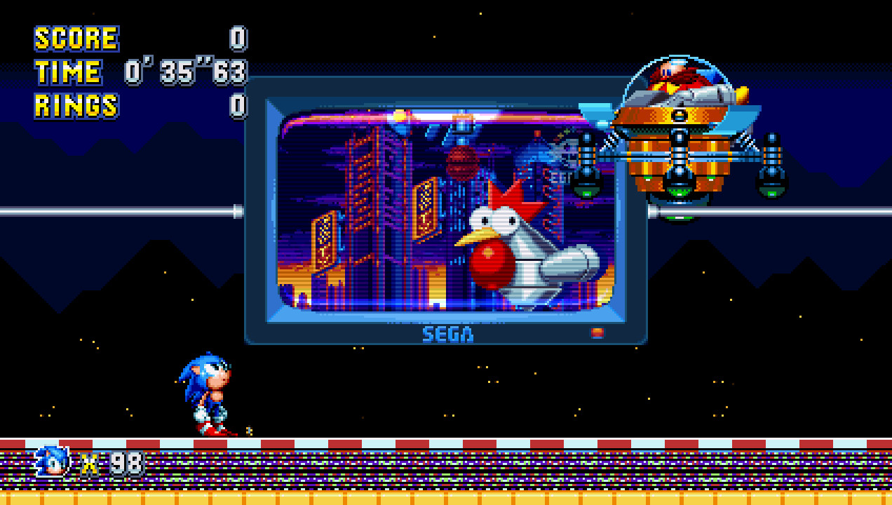 Carnival Night Zone Work In Progress for Sonic Mania | SM Works In Progress