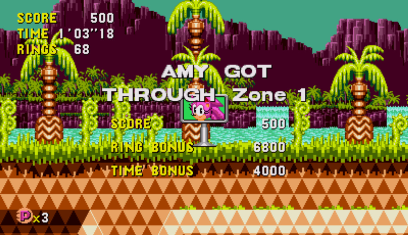 Amy Rose in Sonic CD Work In Progress for Sonic CD (2011) | SCD Works ...