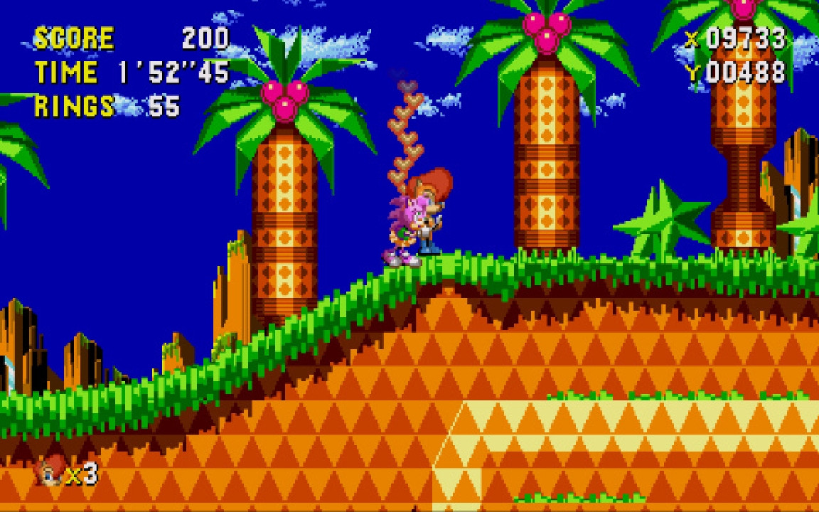 Sally in Sonic CD Work In Progress for Sonic CD (2011) | SCD Works In ...