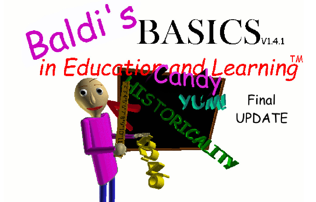 Baldi's Candy Basics Mod Final Update Work In Progress for Baldi's ...