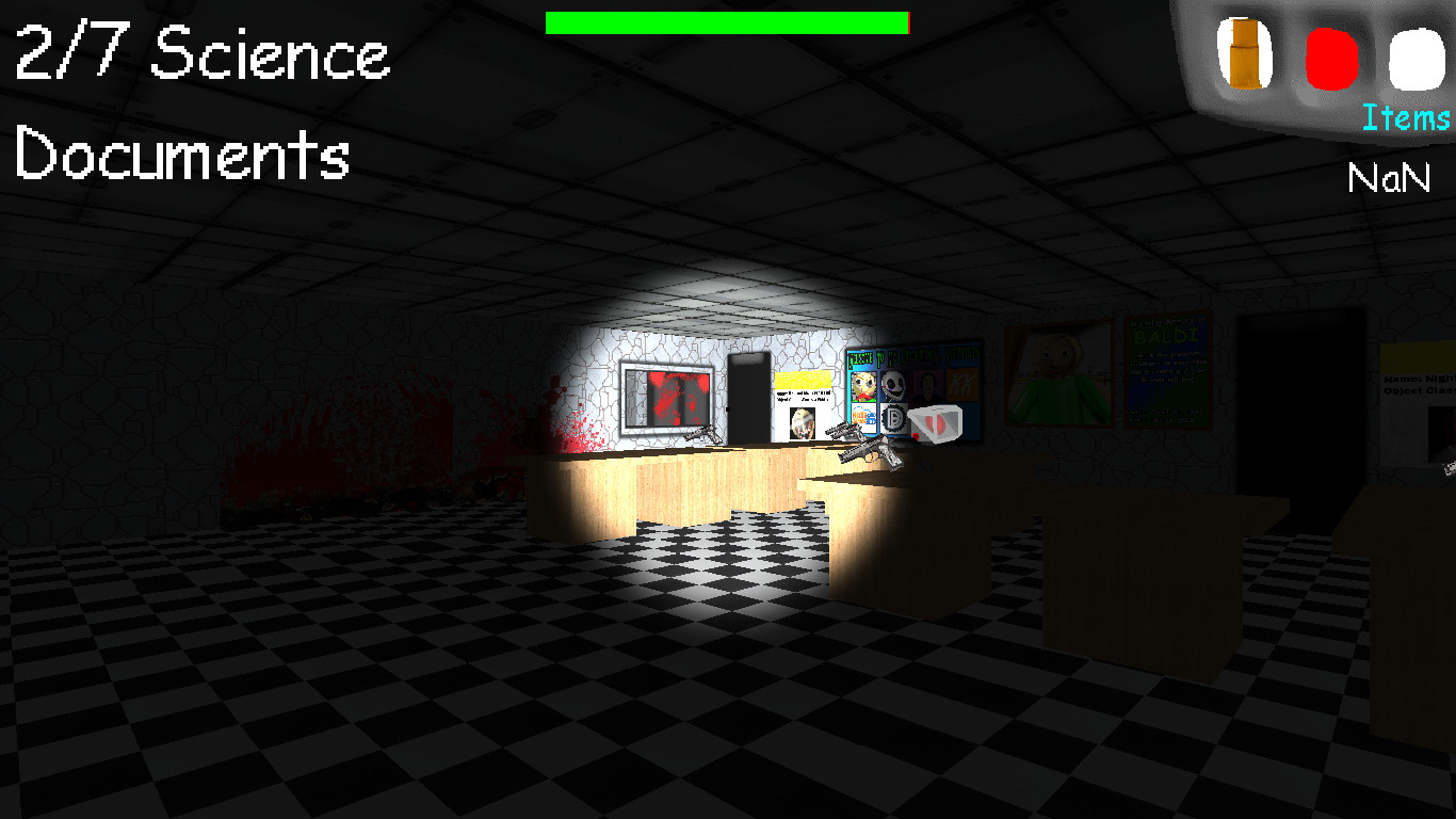 Baldi's Basics The Old Laboratory: Chapter 3 Work In Progress for Baldi ...