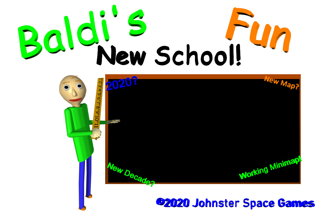 Baldi's Fun New School (1.0.75) Work In Progress for Baldi's Basics ...