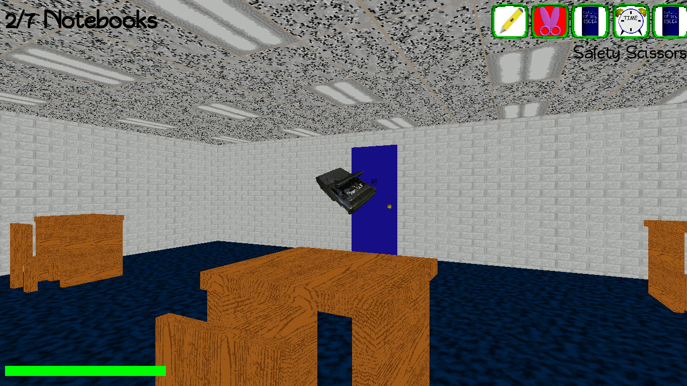 Baldi's Fun New School (1.0.75) Work In Progress for Baldi's Basics ...