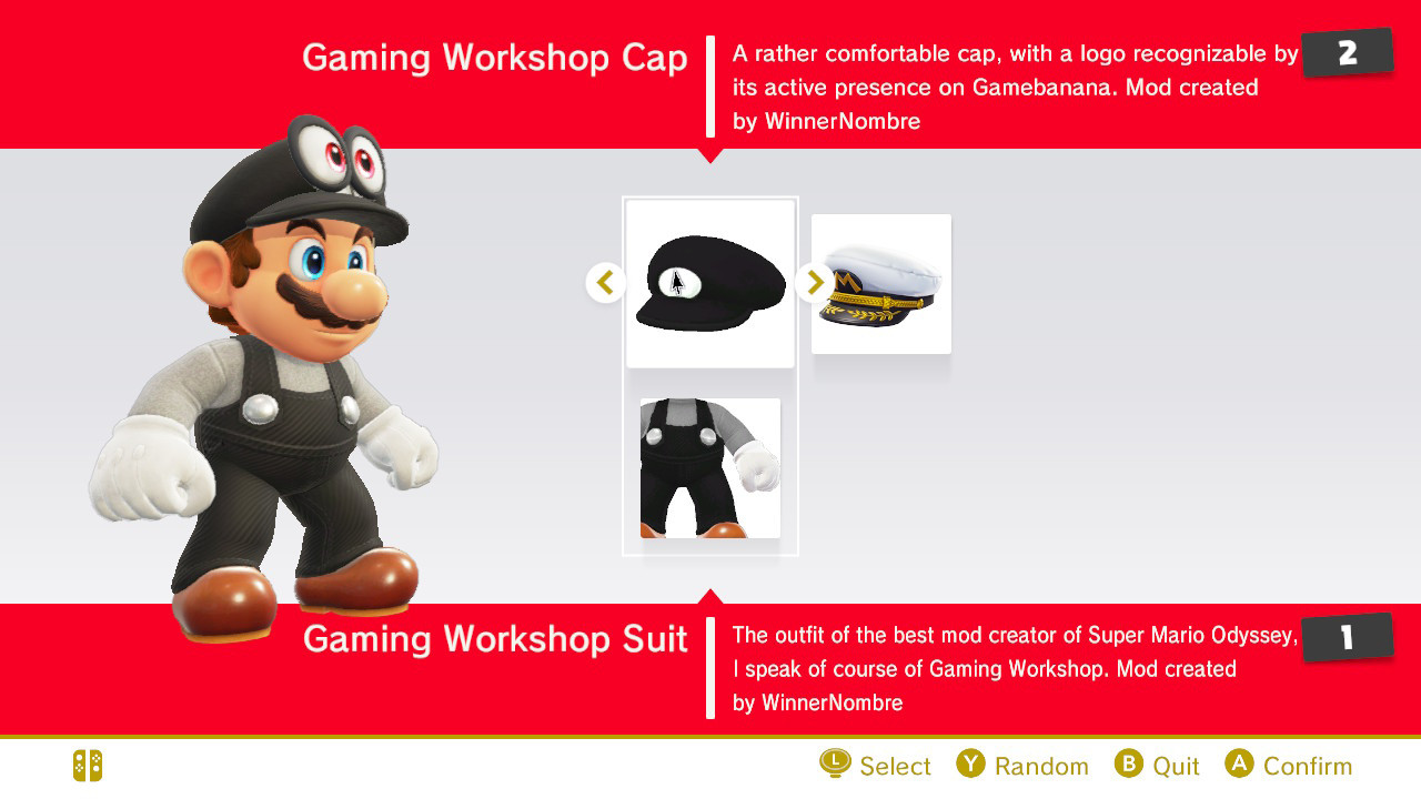 Super Gaming Workshop Odyssey Work In Progress for Super Mario Odyssey ...