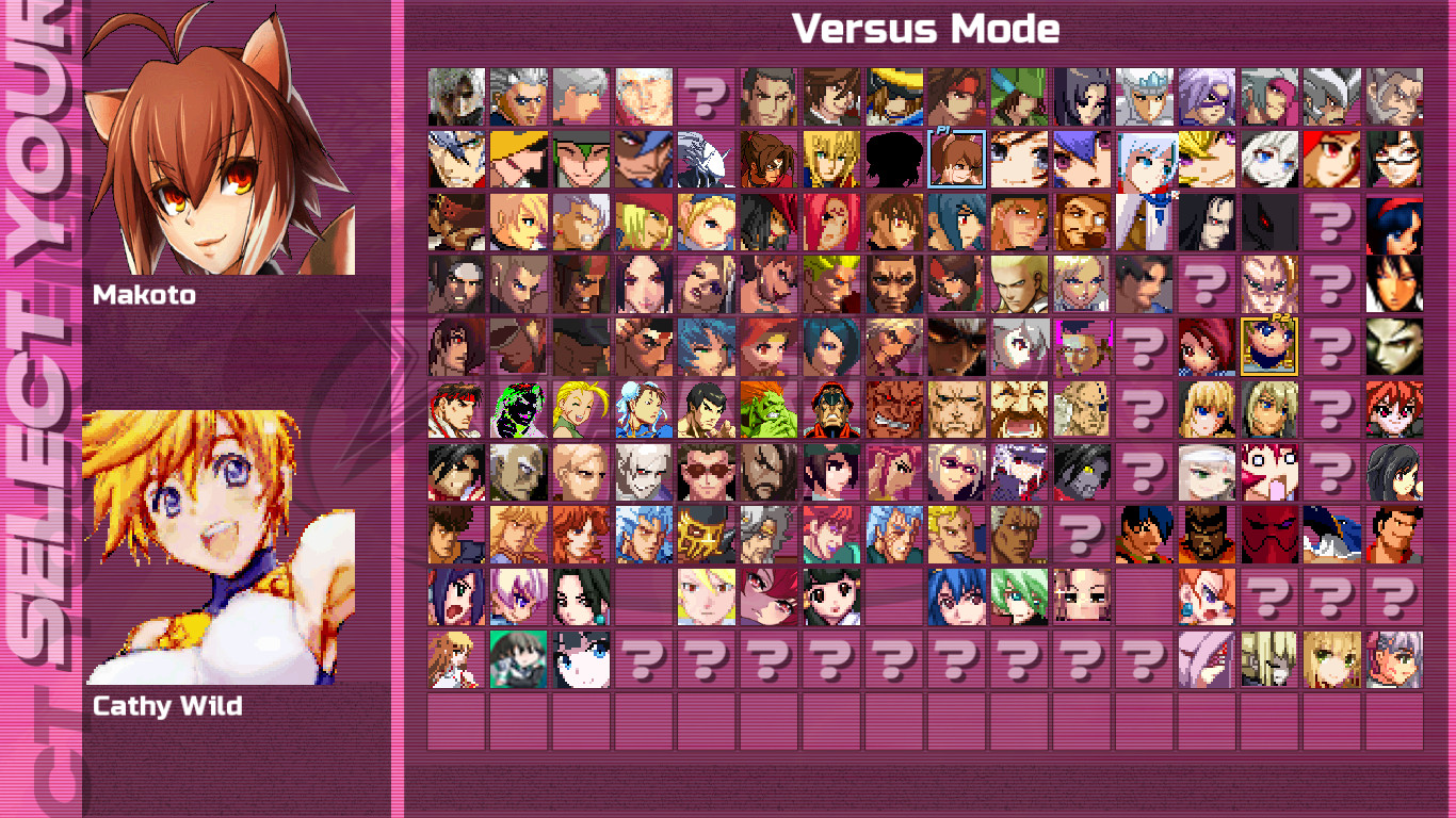 HRMM (High Res Mugen Multiverse) Work In Progress for M.U.G.E.N | MUGEN ...