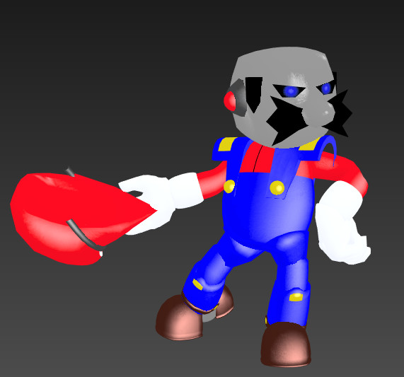 Mecha Mario (SMBZ) Work In Progress for Super Smash Bros. (Wii U ...