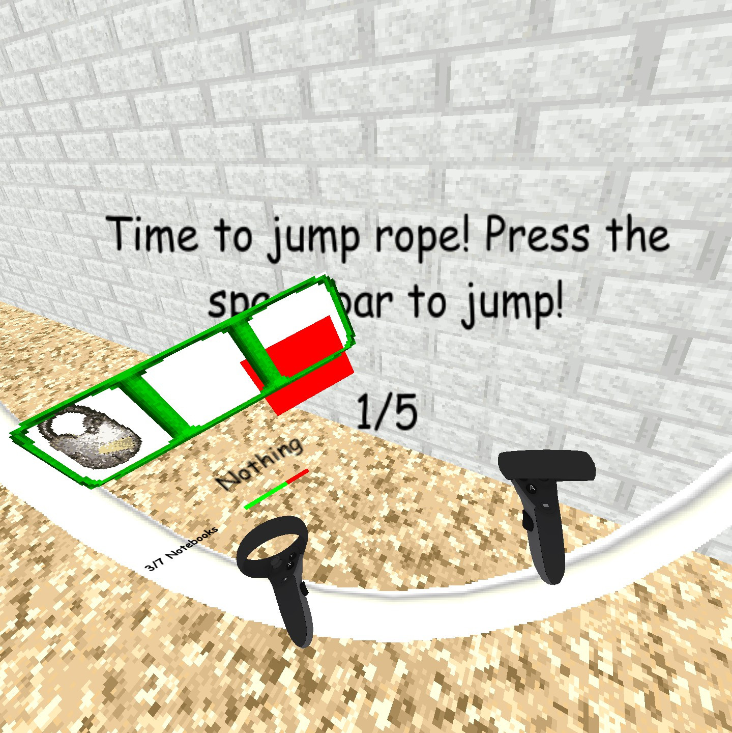 Baldi VR Work In Progress for Baldi's Basics | Baldi Works In Progress