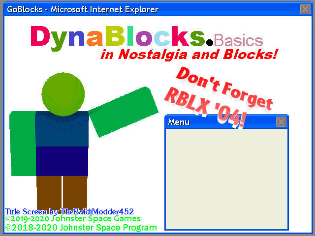 Dynablocks Basics In Nostalgia And Blocks (Beta1b) Work In Progress for ...