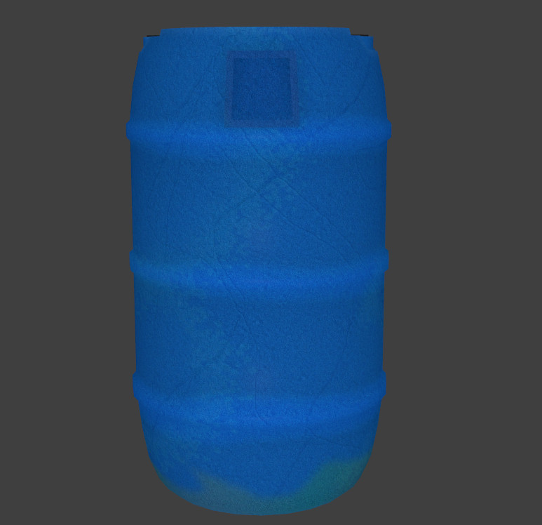 Blue plastic barrel Work In Progress for Half-Life 2 | HL2 Works In ...