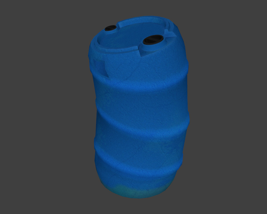 Blue plastic barrel Work In Progress for Half-Life 2 | HL2 Works In ...