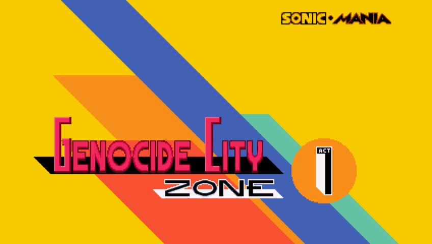 Genocide City Zone Work In Progress for Sonic Mania | SM Works In Progress