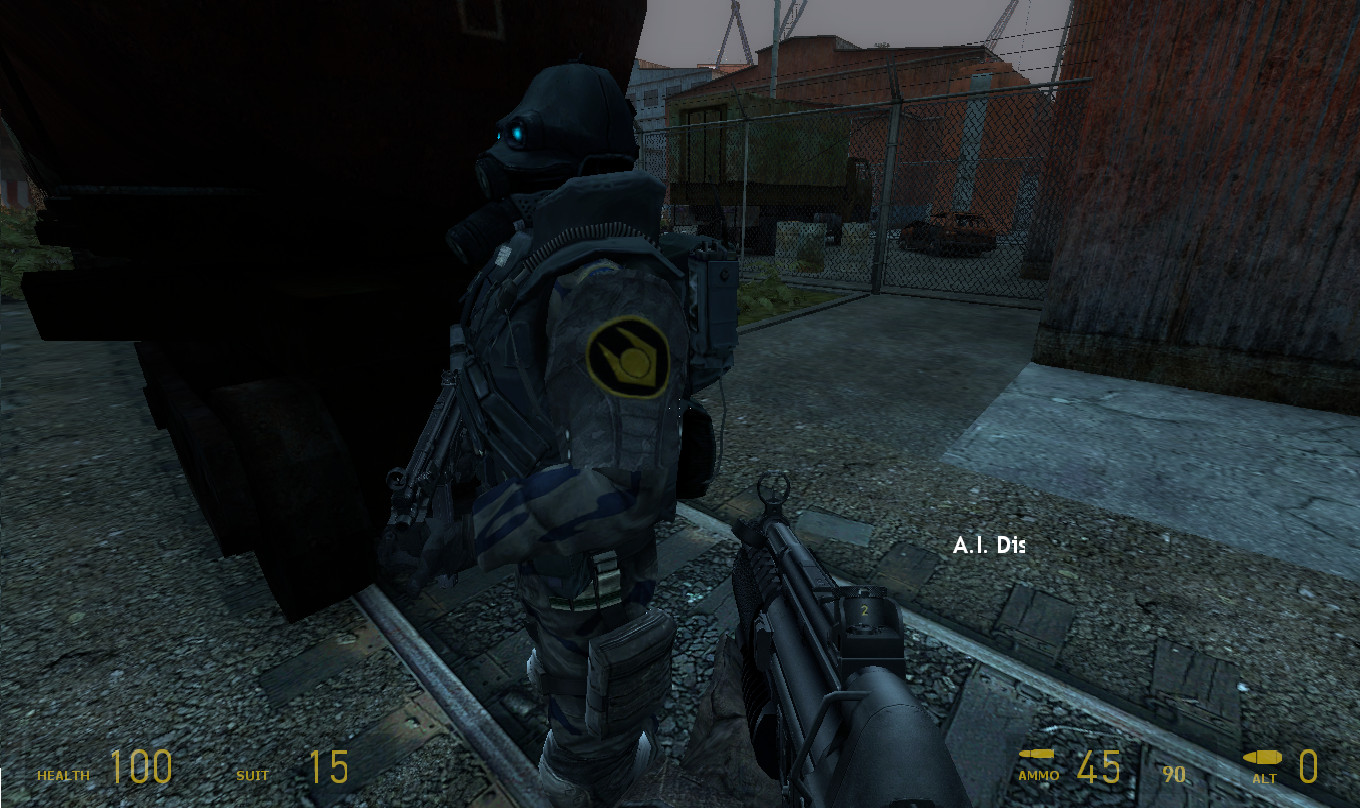 Combine Overwatch Reskin Work In Progress for Half-Life 2 | HL2 Works ...