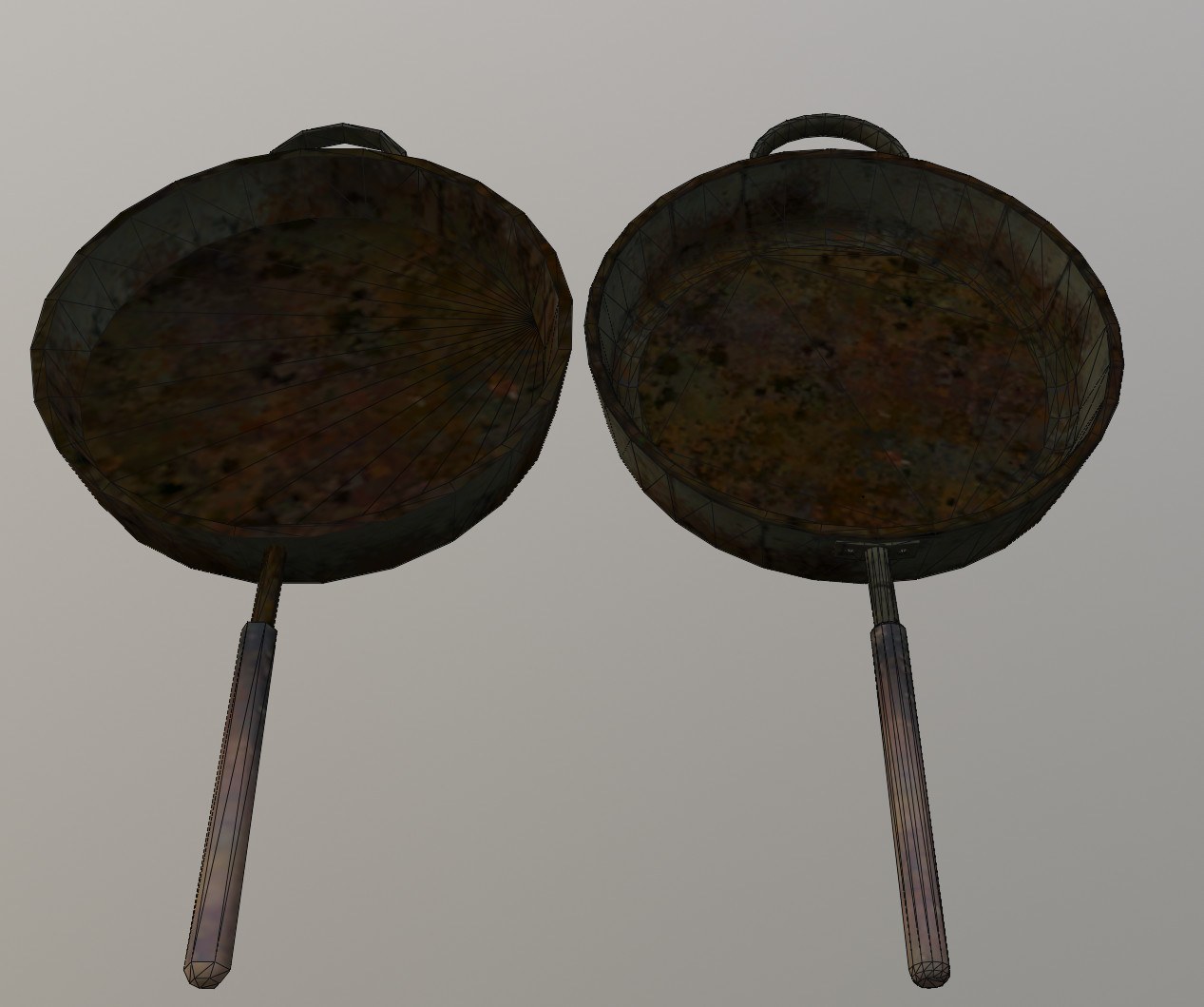 Highpoly props and collision models shenanigans Work In Progress for ...