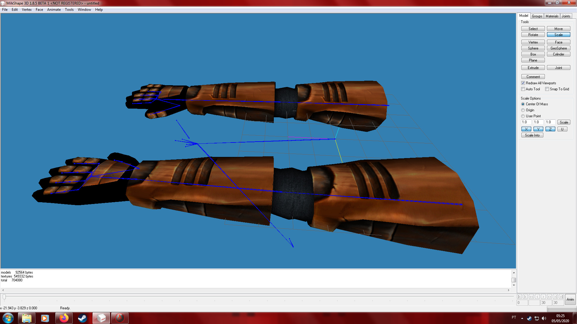 Extended A.I arms Work In Progress for Half-Life | HL Works In Progress