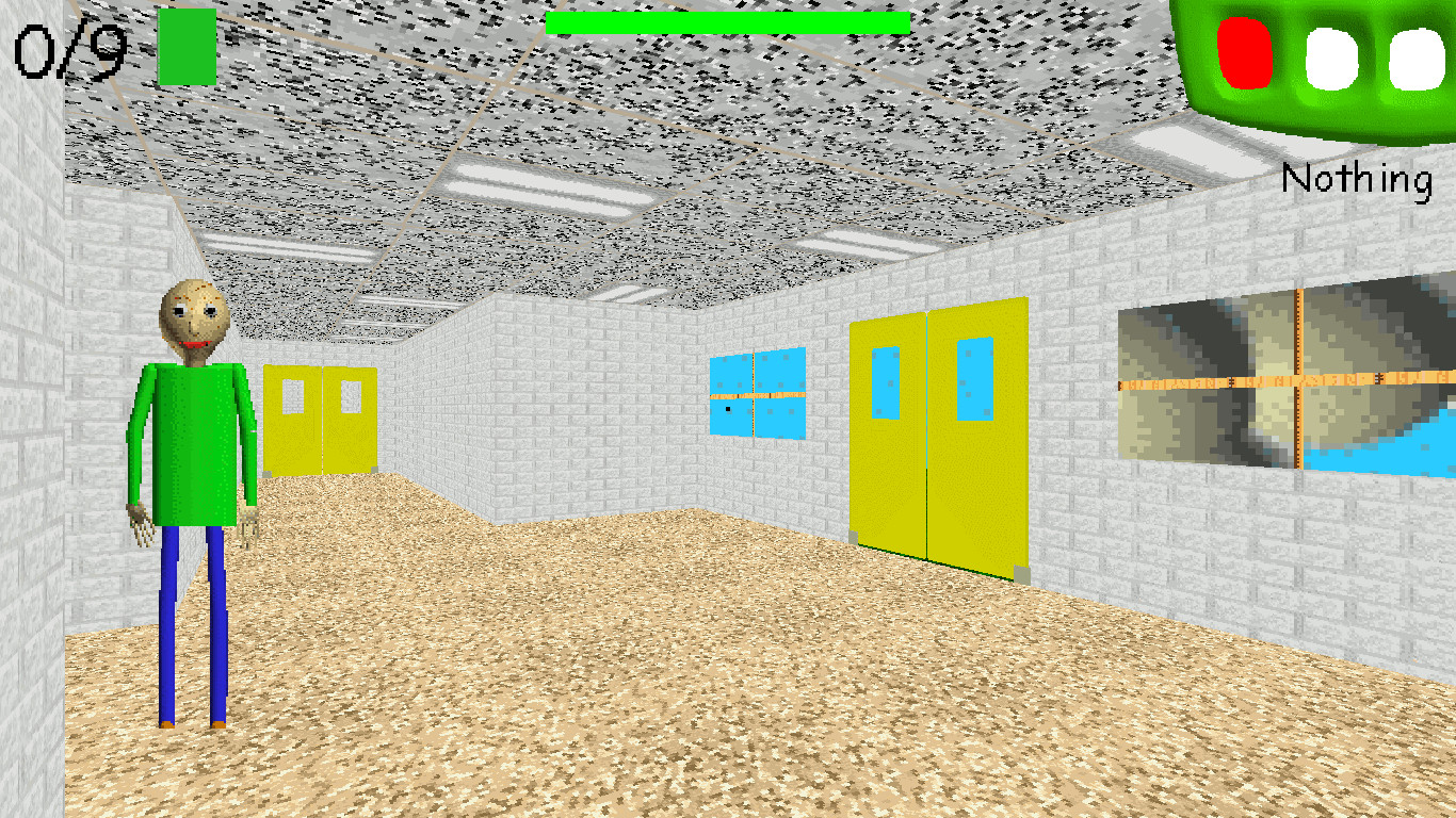 Baldi's Empty School to Avoid Paying More Work In Progress for Baldi's ...
