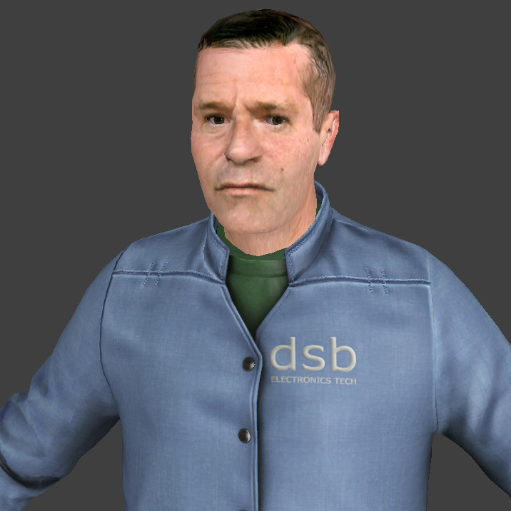 HD Hostage body [Counter-Strike: Source] [Works In Progress]