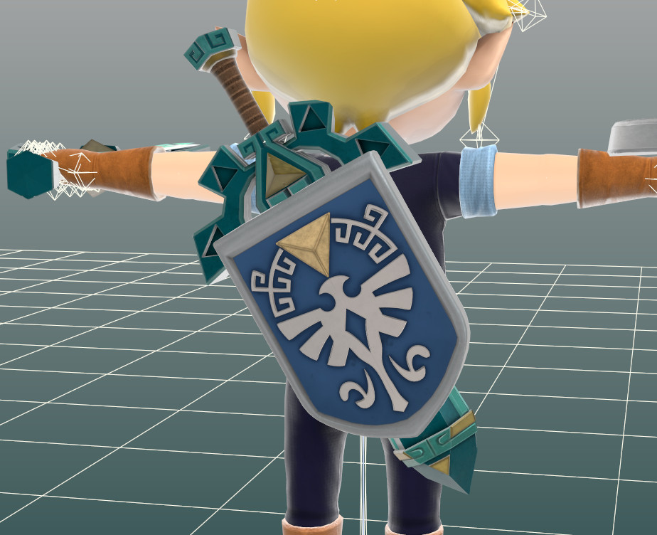 Royal Engineer Toon Link (WIP) [Super Smash Bros. Ultimate] [Works In ...
