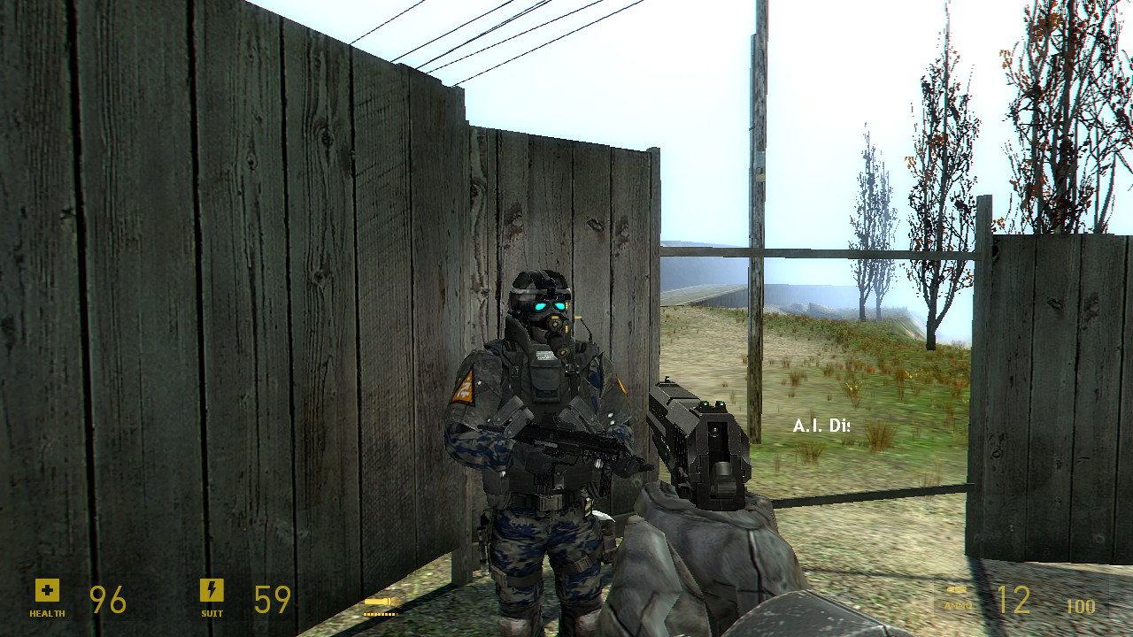 Combine Overwatch Reskin Work In Progress for Half-Life 2 | HL2 Works ...