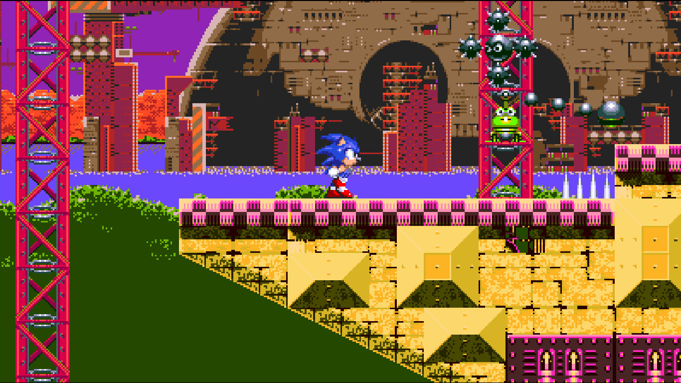Launch Base Zone Sunset (Palettes + Layouts) [Sonic 3 A.I.R.] [Works In ...