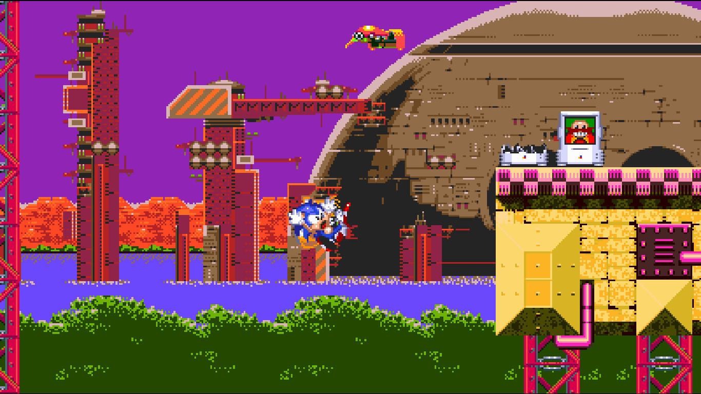 Launch Base Zone Sunset (Palettes + Layouts) [Sonic 3 A.I.R.] [Works In ...
