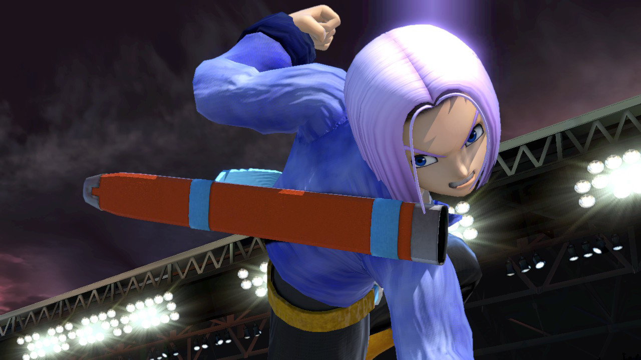 Trunks Luminary Work In Progress for Super Smash Bros. Ultimate | SSBU ...