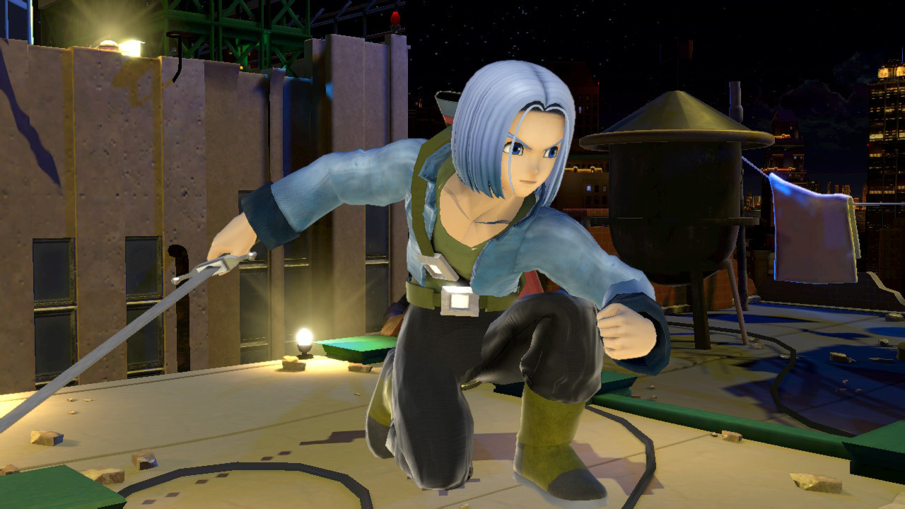 Trunks Luminary Work In Progress for Super Smash Bros. Ultimate | SSBU ...