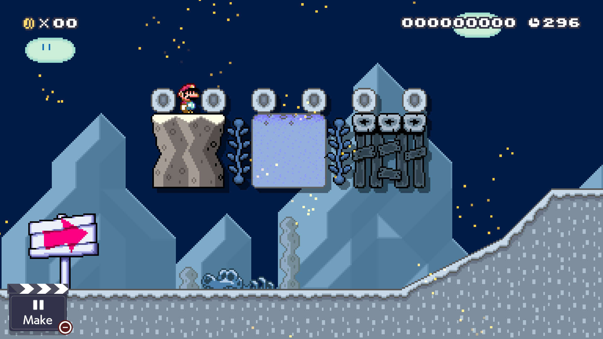 SMM2 - Snowy Desert Mod [Super Mario Maker 2] [Works In Progress]