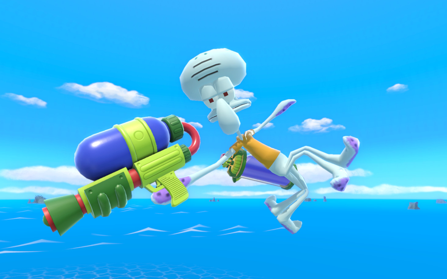 Squidward (Inkling) [Super Smash Bros. Ultimate] [Works In Progress]