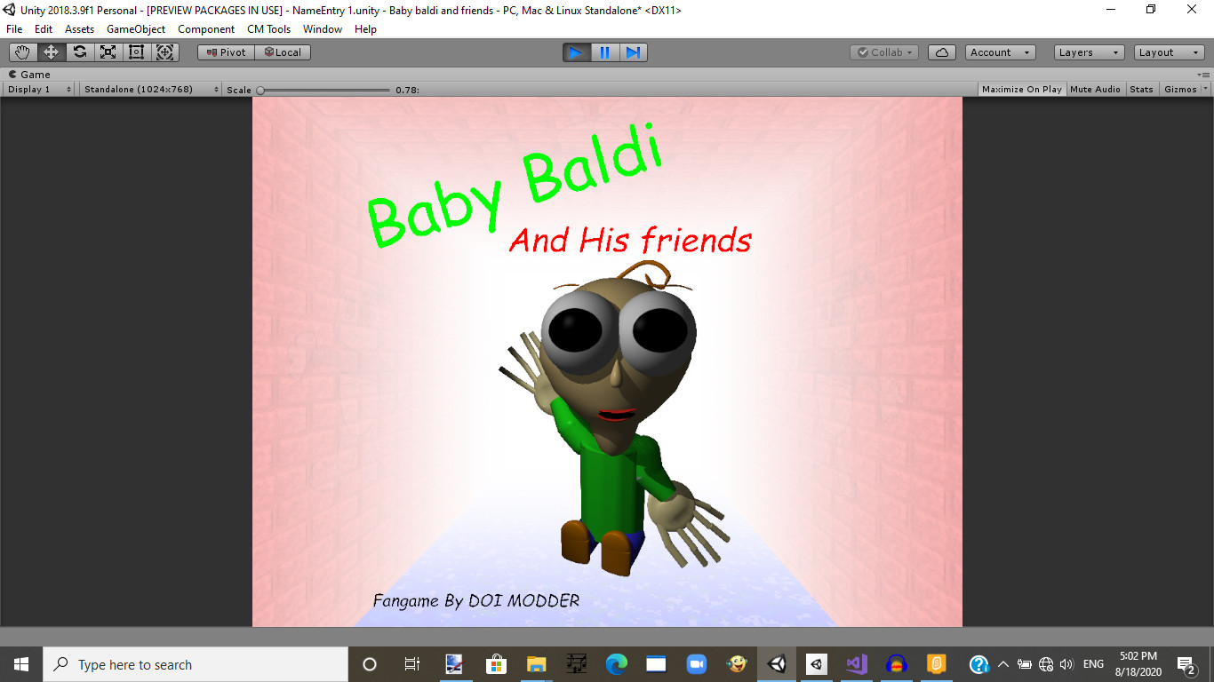 Baby Baldi and friends Work In Progress for Baldi's Basics | Baldi ...
