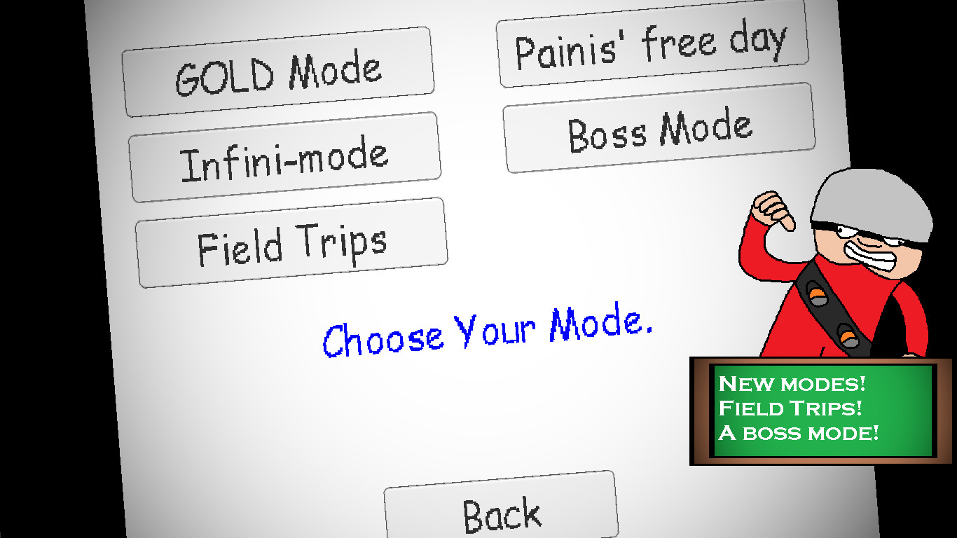 Painis Cupcake GOLD Work In Progress for Baldi's Basics | Baldi Works ...