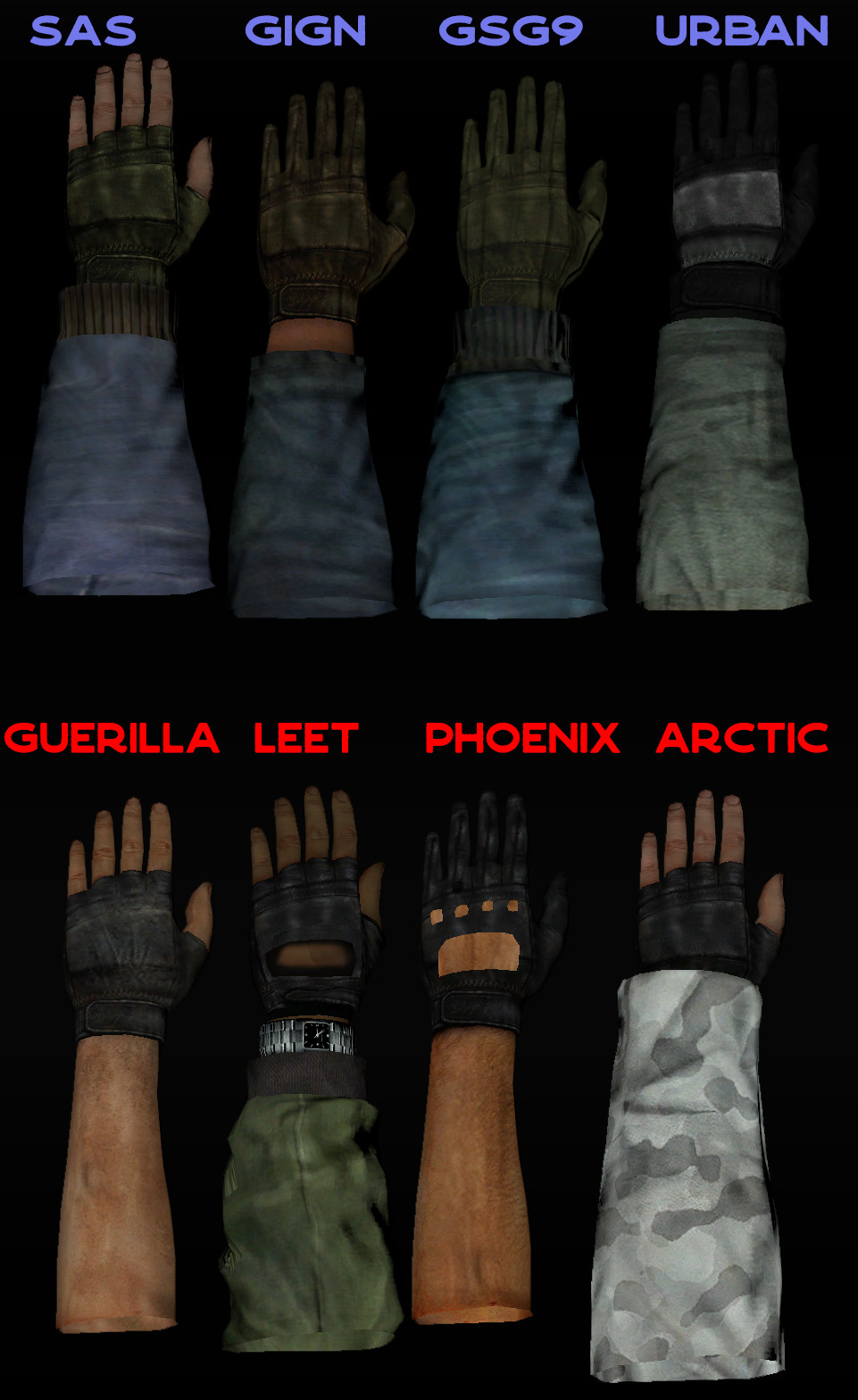 CT & T Arms Work In Progress for Counter-Strike: Source | CS:S Works In ...