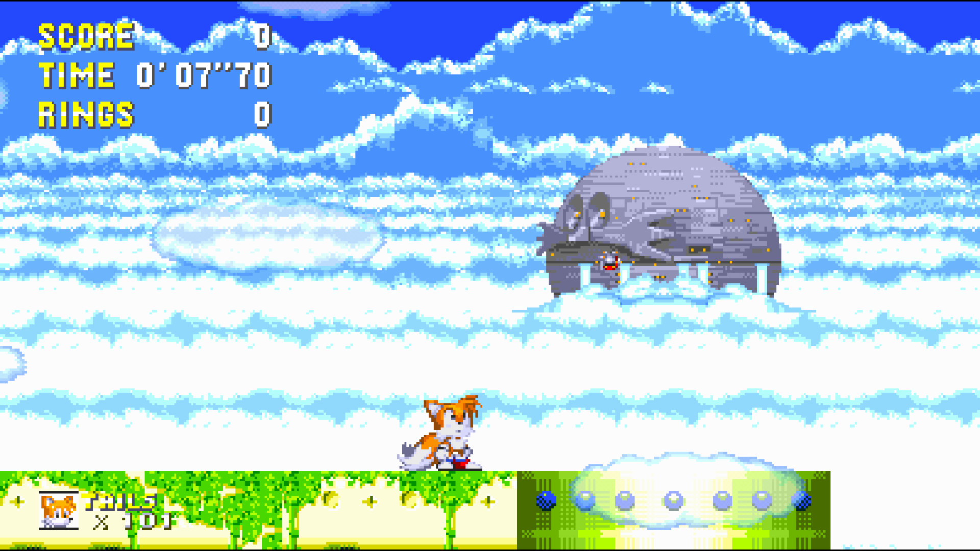 Blaze And Modgen Tails In S3AIR Work In Progress for Sonic 3 A.I.R. | S3AIR Works In Progress