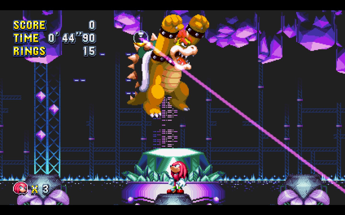 Bowser over Heavy King [Sonic Mania] [Works In Progress]