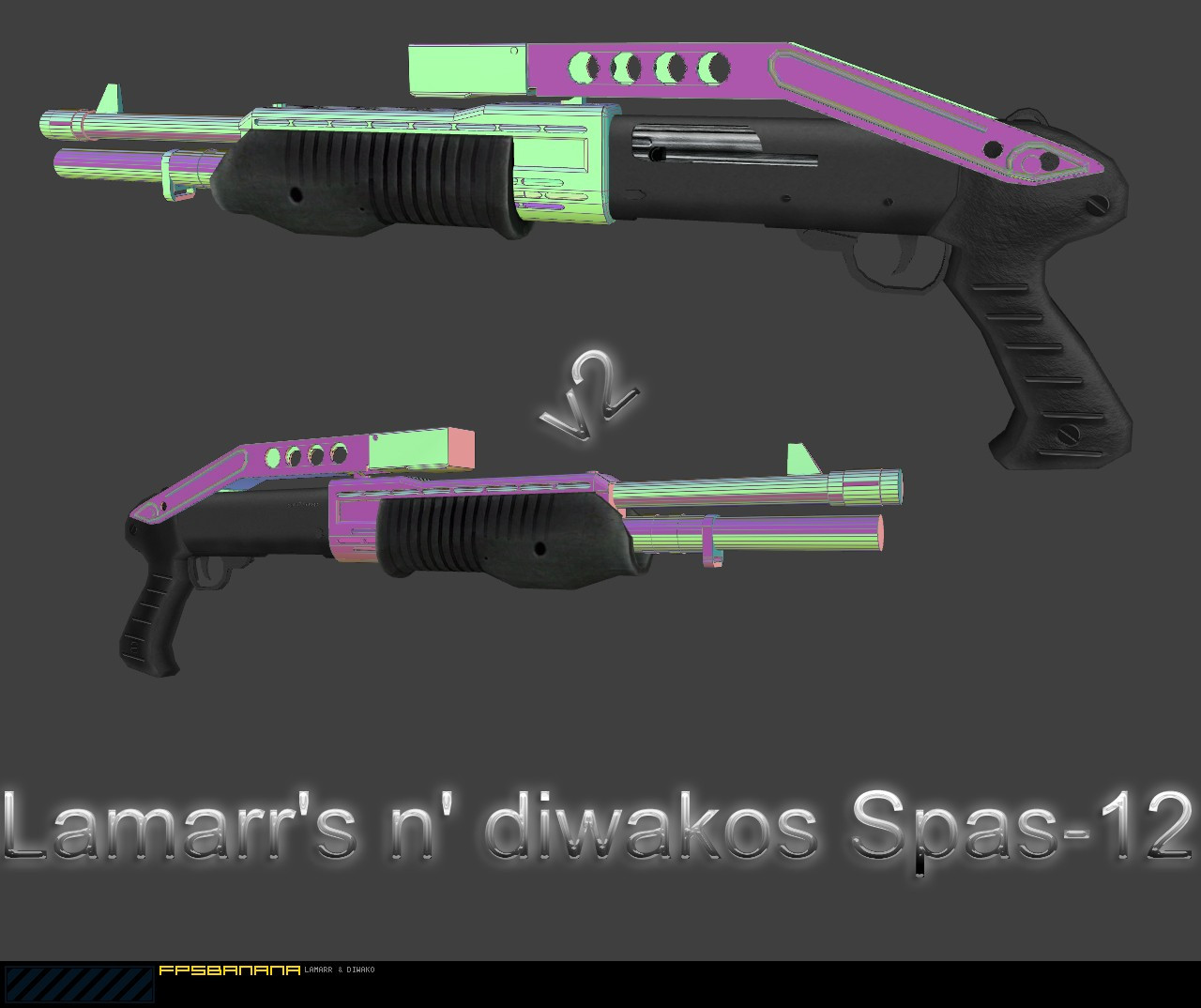 Lamarr's n' Diwakos Spas-12 [Half-Life 2] [Works In Progress]